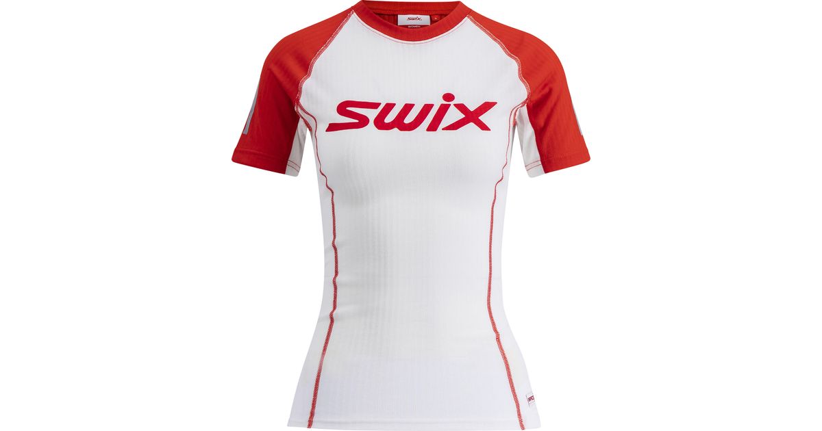 Swix Roadline Racex Short Sleeve W - Women's Running Shirt | SportFits Shop