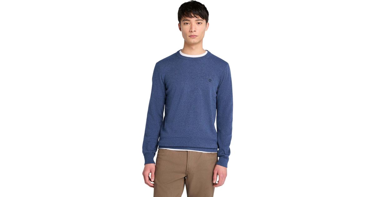 Timberland Wool Blended Crew Neck Sweater | SportFits Shop