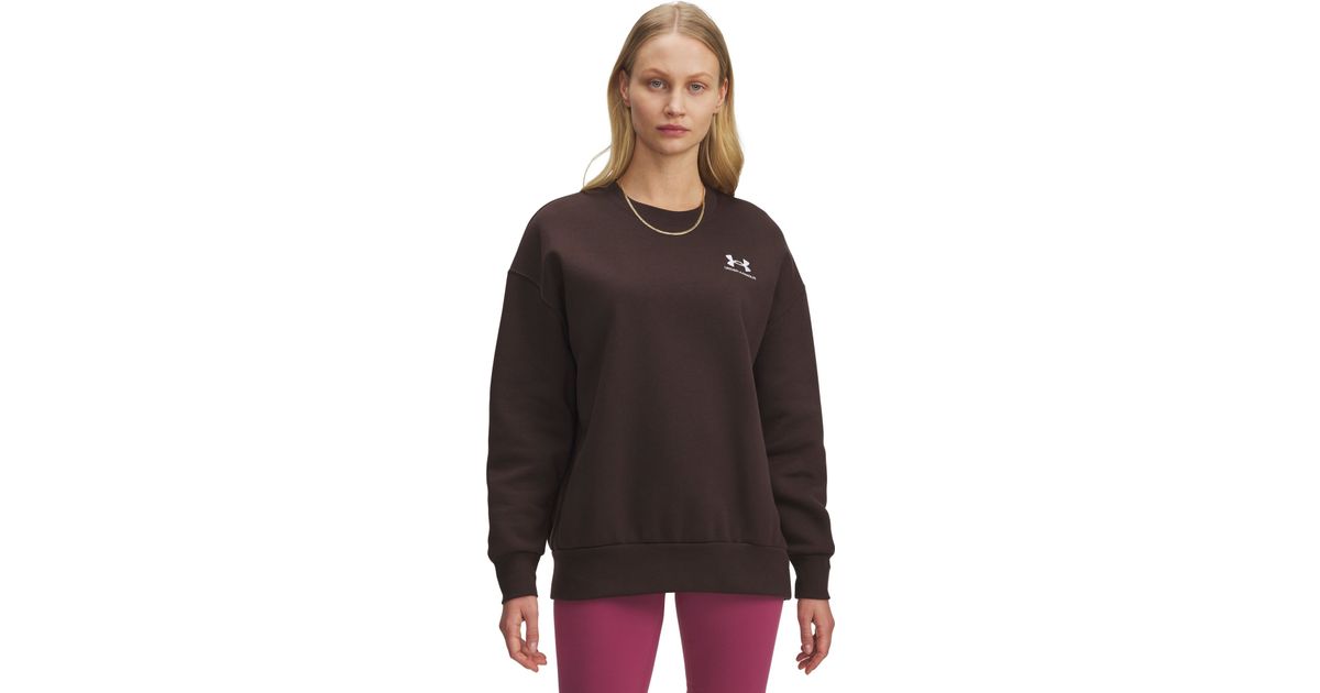 Under Armour Icon Fleece OS Crew - | SportFits Shop