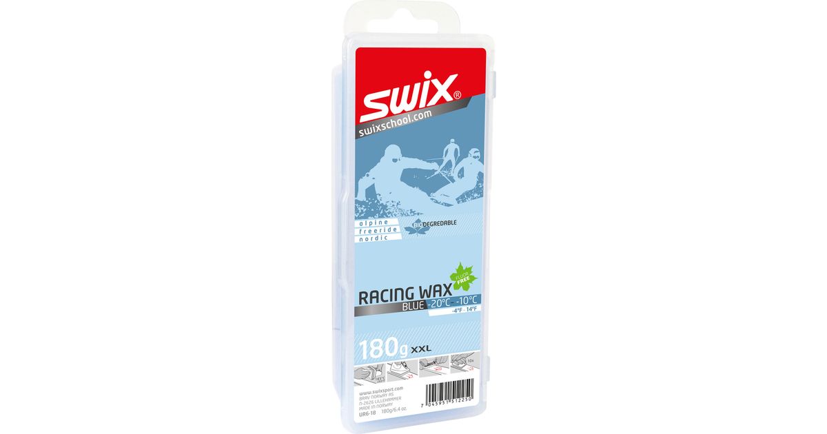 Swix UR6 Blue Bio Racing Wax, 180g | SportFits Shop