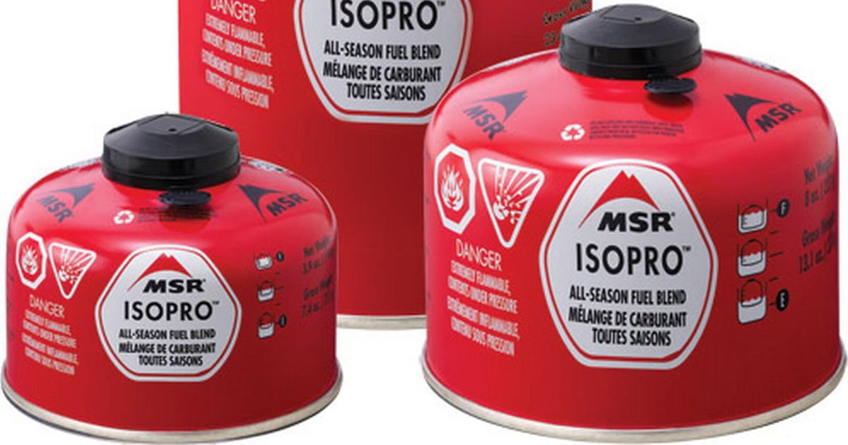 MSR Isopro Canister - Europe - | SportFits Shop