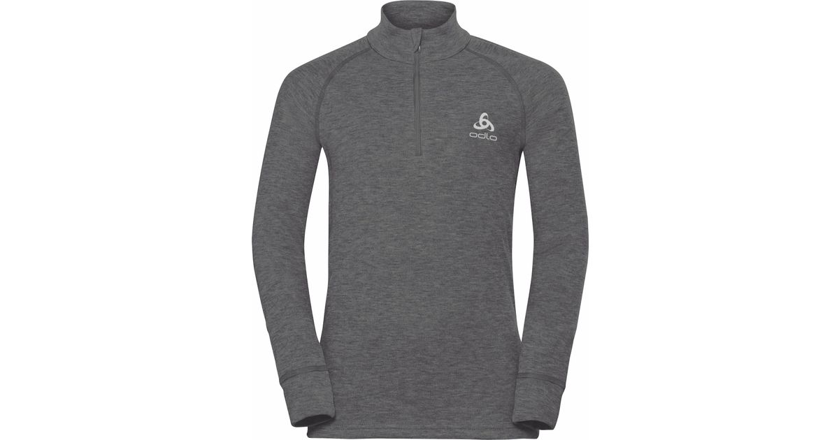 Odlo The Active Warm Kids' Base Layer Half-zip - Unisex ...
