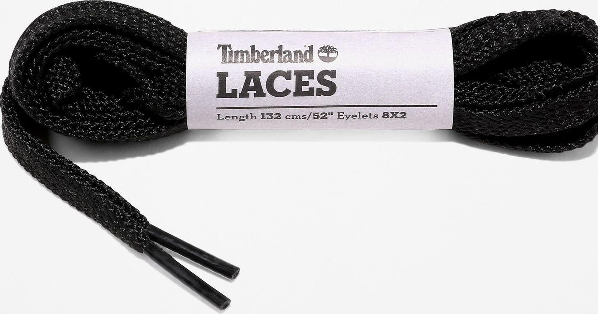 Timberland Adult Unisex Flat Polyester Laces 52IN | SportFits Shop