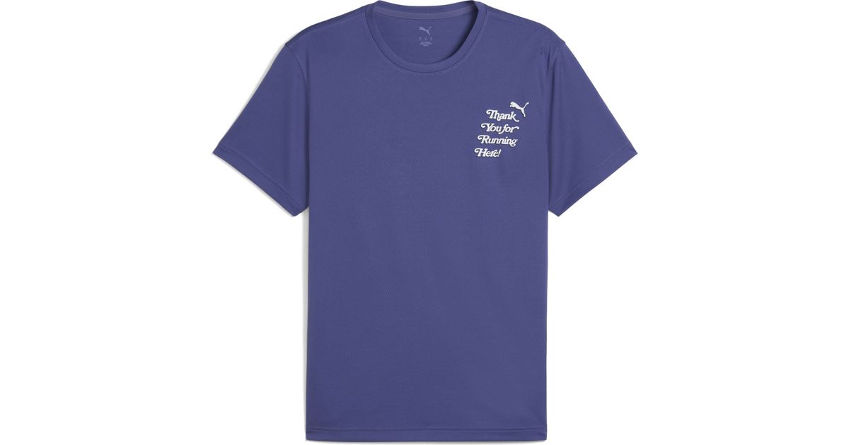 Puma Graphics Running Slogan Tee M | SportFits Shop
