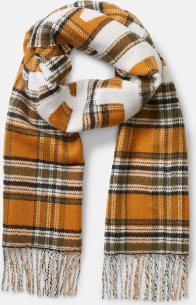 Timberland Mens Jacquard Plaid Scarf | SportFits Shop