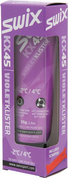 Swix KX45 Violet Klister, -2C to 4C | SportFits Shop